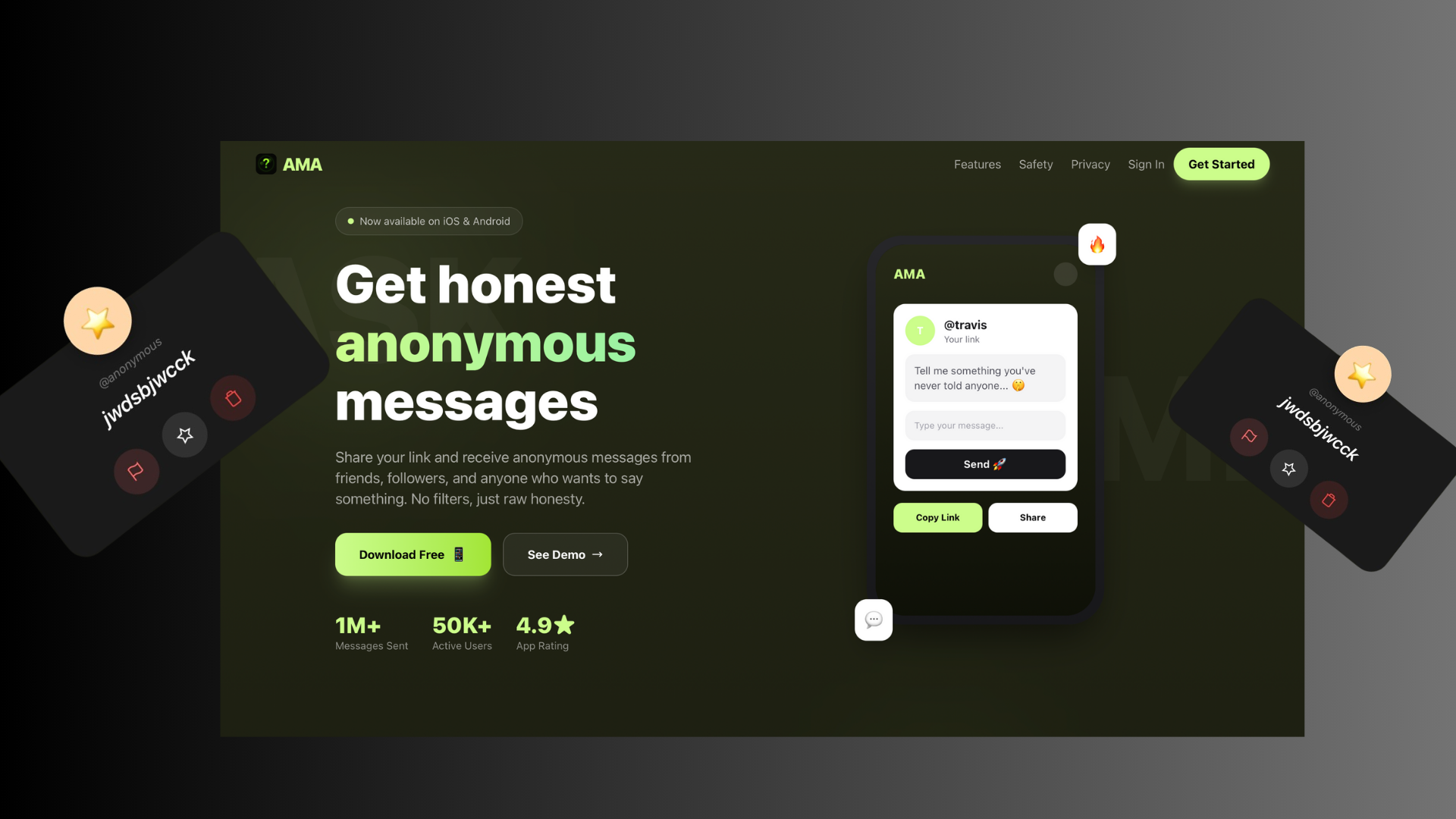 Ask Me Anon — Anonymous Questions